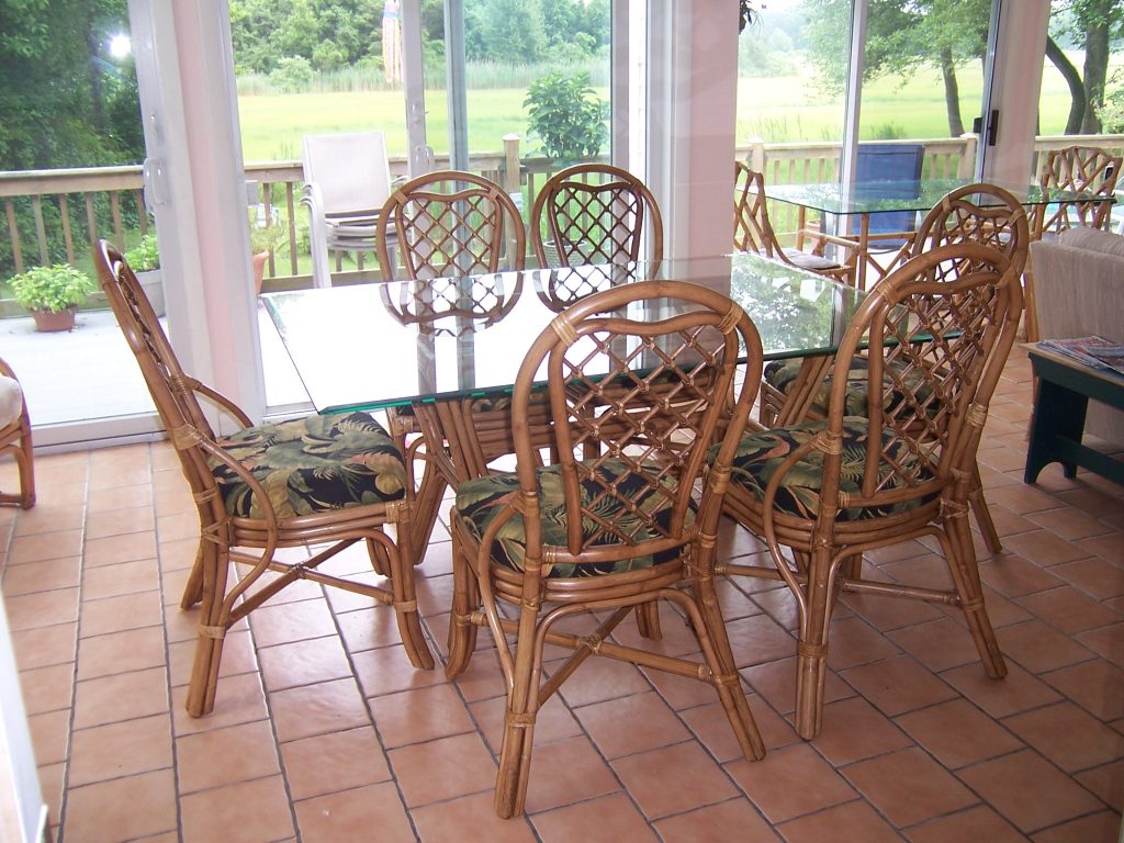 TRELLIS DINING SET - Quality Wicker and Rattan Furniture